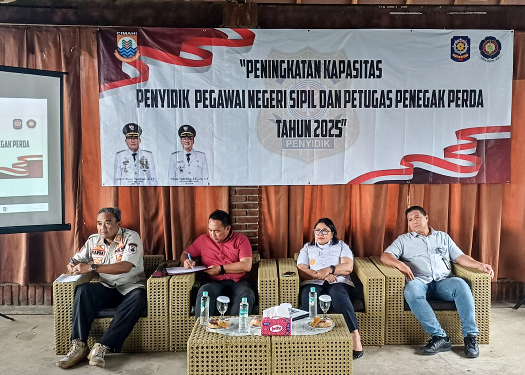 Sinergi Kemenkum Jabar, Polri, dan Kejari: Profesionalisme PPNS Satpol PP Cimahi Diasah di AWC